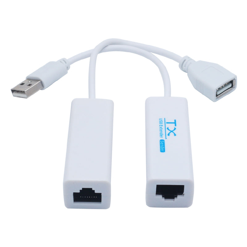 USB to RJ45 Ethernet Extender USB2.0 Signal Converter TX RX Extension ...