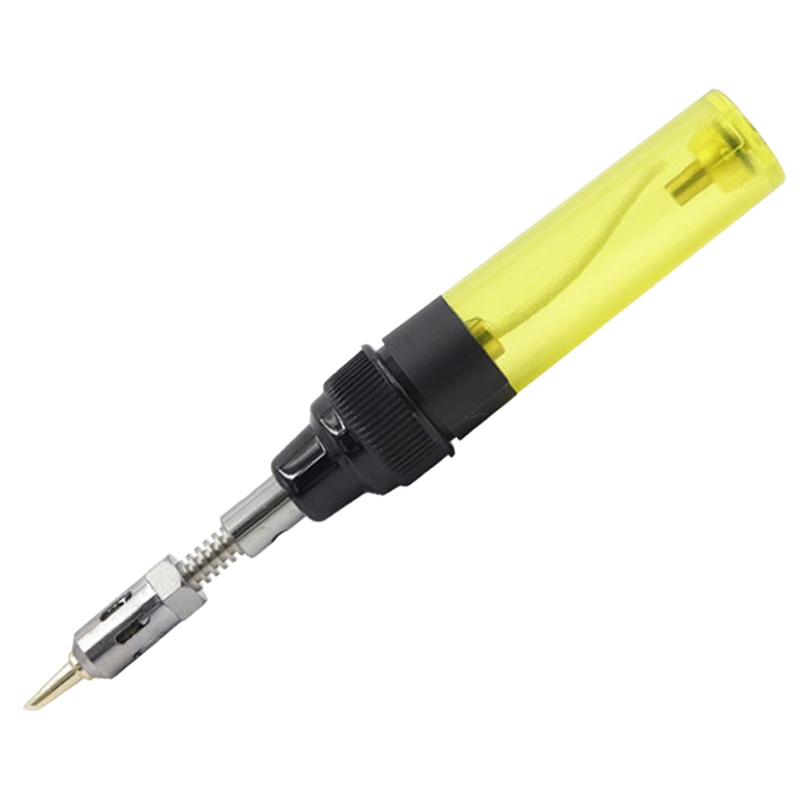Butane Gas Cordless Soldering Iron Kit Torch Heat Solder Welding Pen Y ...