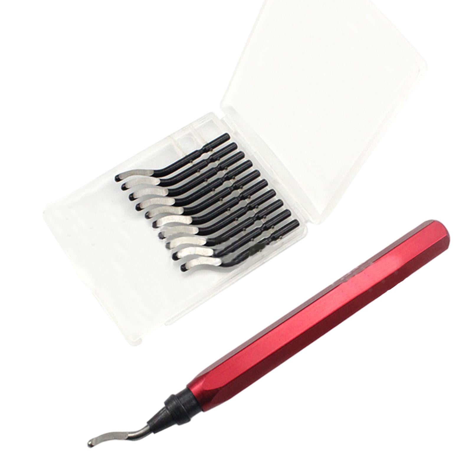 Portable Deburring Tool Rotation Scraper Head Cutting Edger Kit Handle ...
