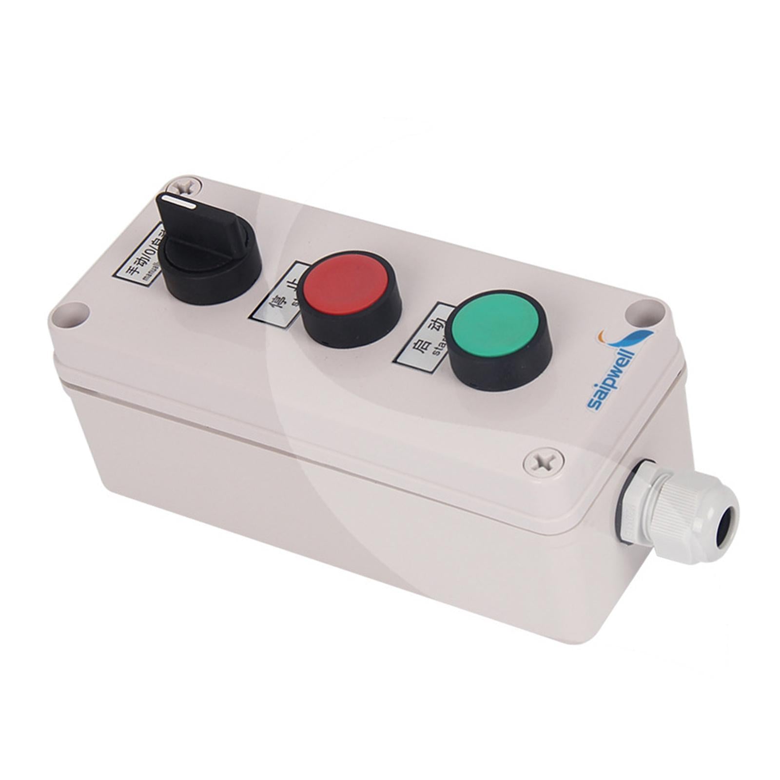 Push Button Switch Control Station Box 3 Positions for Garage Door Ope ...