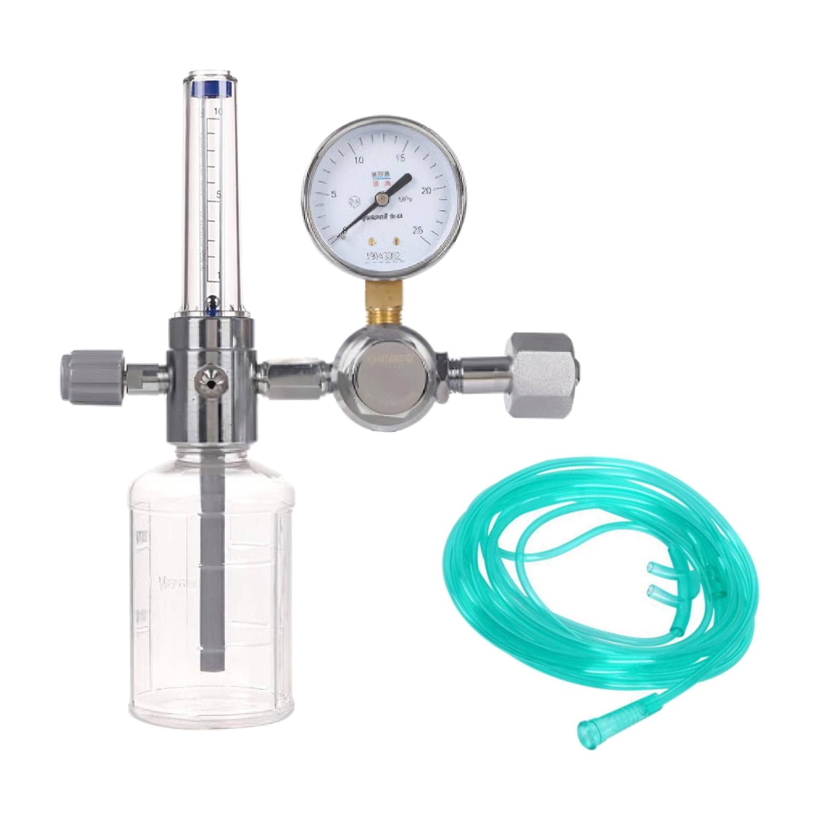 Flow Meter O2 Oxygen Inhaler Pressure Reducing Valve Regulator Oxygen ...