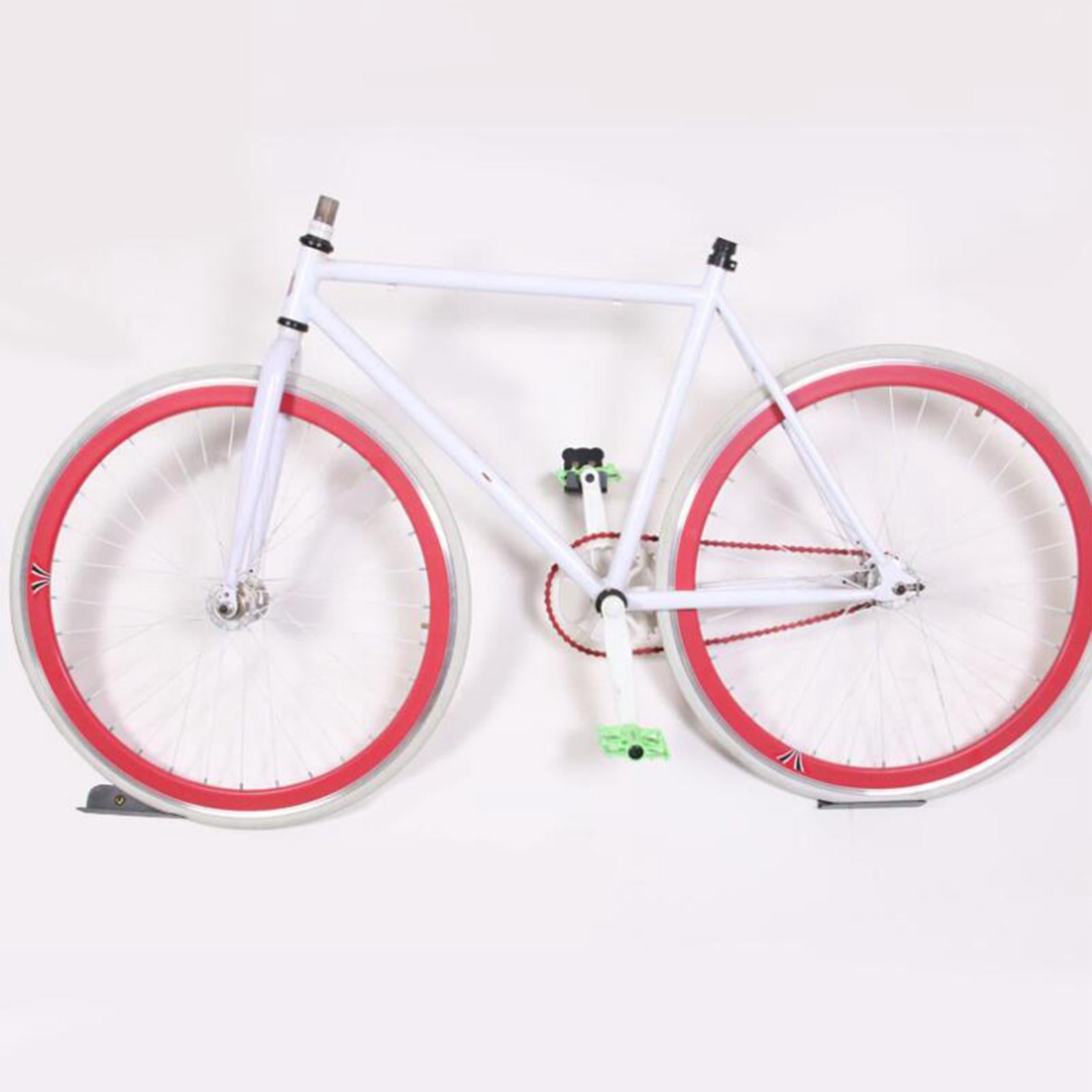 Bicycle Parking Racks Bicycle Pedal Hook Hanger Stands Steel Wall Stan ...