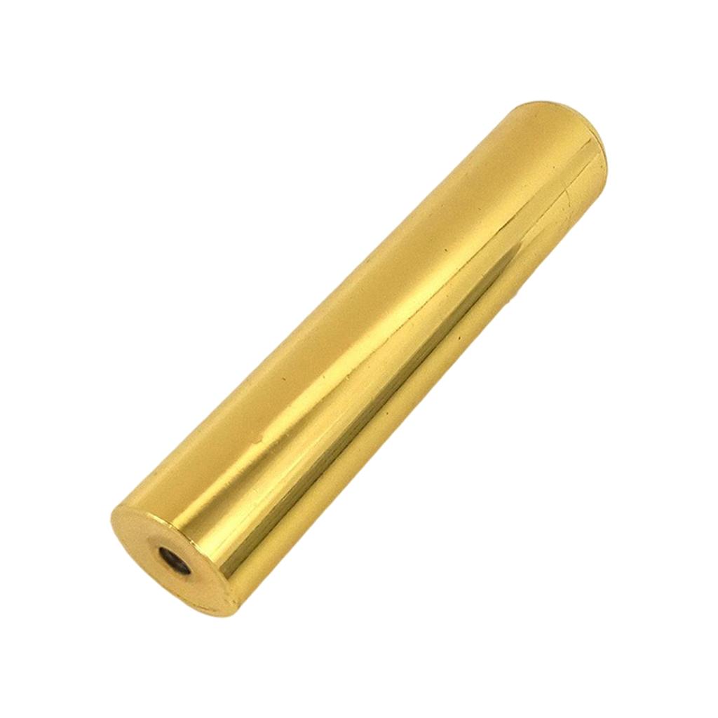 Solid Steel Tone Bar Slide Musical Gold Chrome Guitar Lap Slide Steel ...