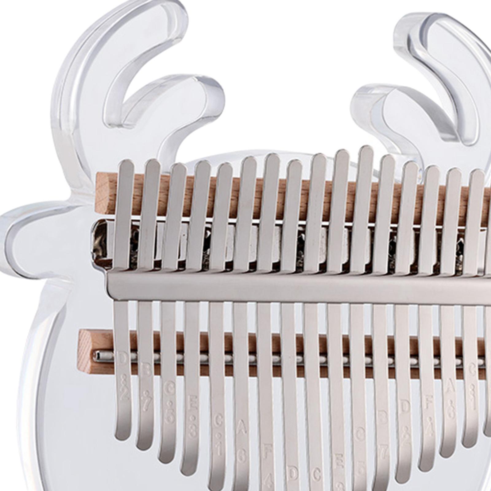 Cute Kalimba Thumb Piano 17-key Musical Instrument Animal-shaped Carto ...