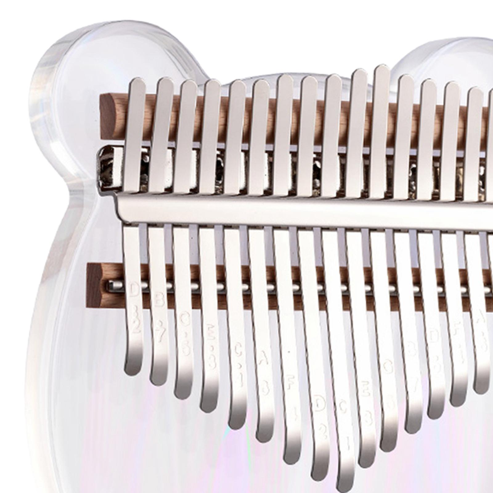 Cute Kalimba Thumb Piano 17-key Musical Instrument Animal-shaped Carto ...