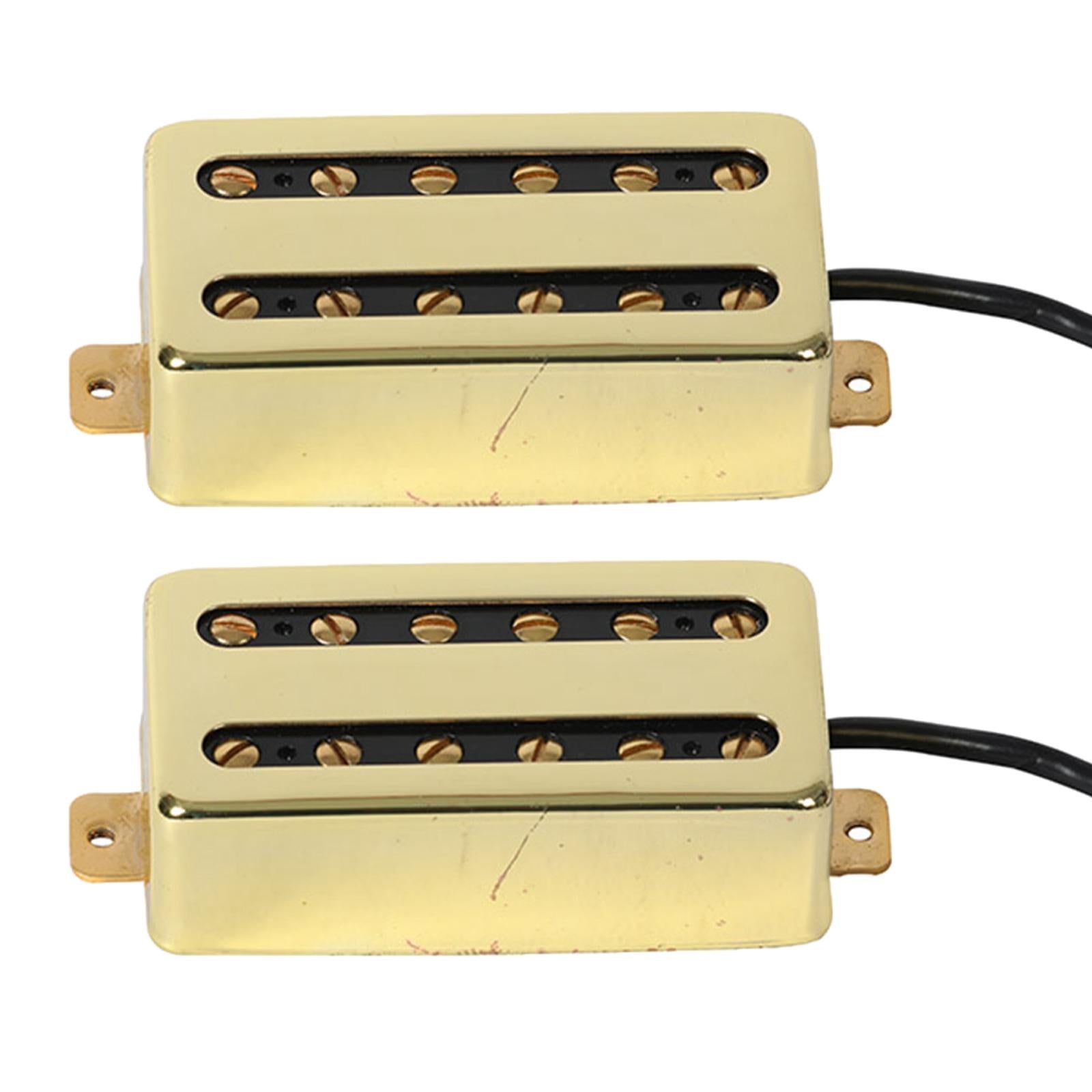 Double Coil Pickups Set for 6 Strings Electric Guitar Accessories Part ...