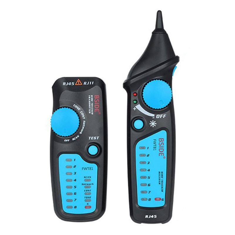 BSIDE Multi-functional LCD Network Cable Tester Wire Tracker RJ11 RJ45 ...