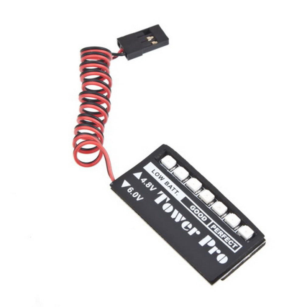 RC Model 7 LED Receiver Battery Voltage Indicator Monitor – UNIQKART