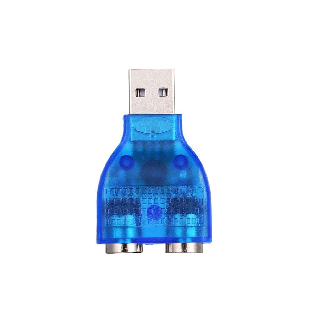USB to Dual PS/2 Adapter USB A Male to PS2 Female Converter – UNIQKART