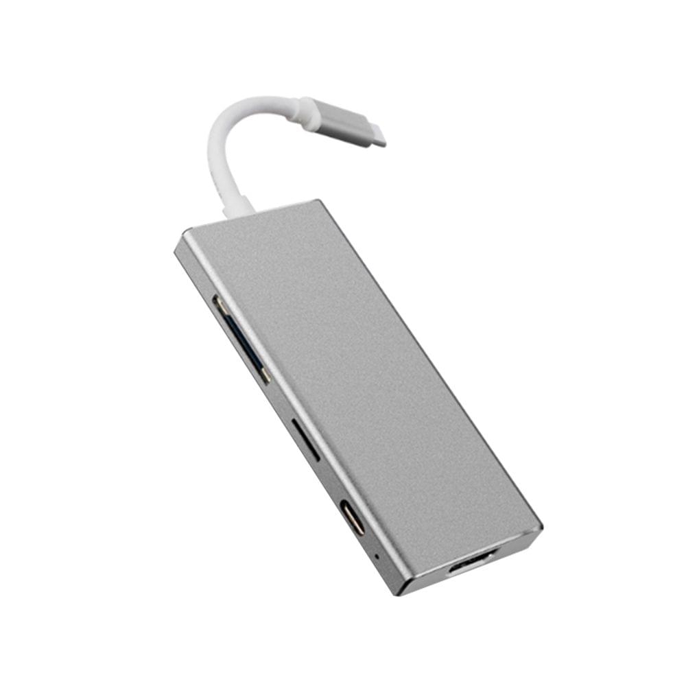 7-in-1 Multifunctional USB Type C Hub with Power Delivery 4K – UNIQKART