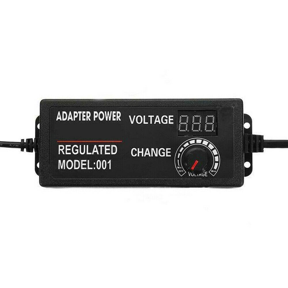 Adjustable Adaptor Charge Variable Voltage 3V-24V Universal – UNIQKART