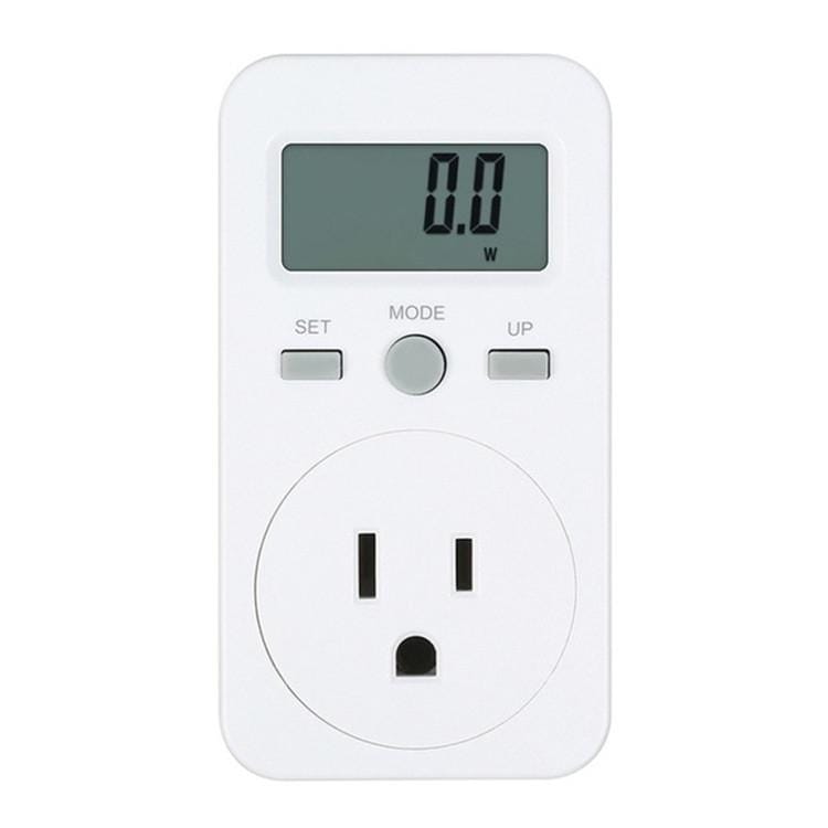 Digital Power Meter Socket Plug Energy Meter Current Voltage Watt Elec ...