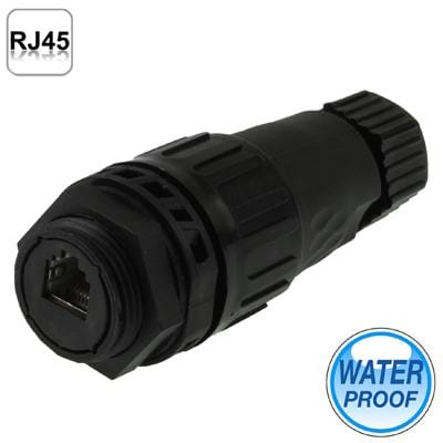 IP68 Shielded RJ45 Waterproof Connector, Cable Diameter: 5mm– UNIQKART