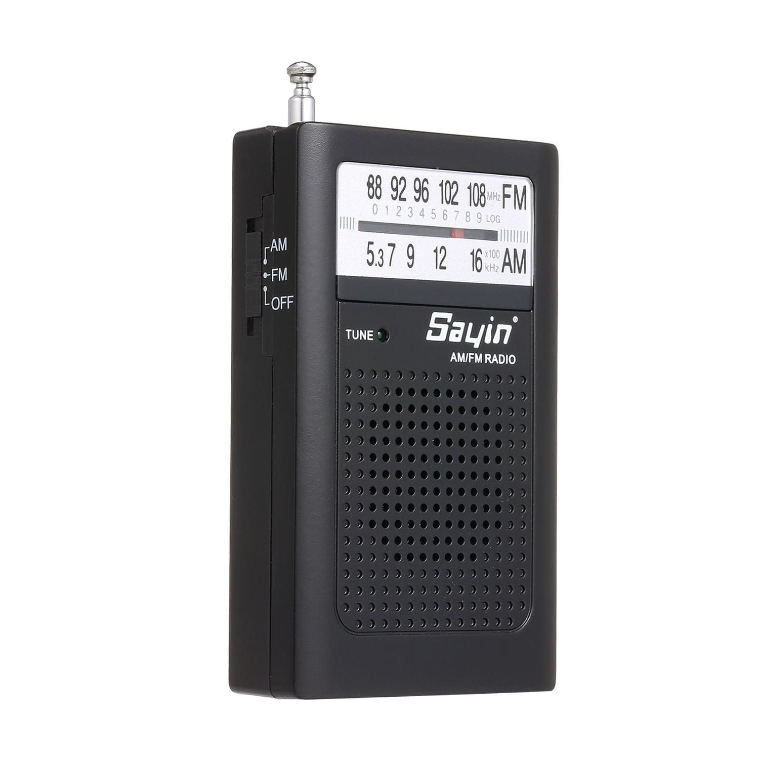 Mini AM FM Radio 2 Band Radio Receiver Portable Pocket– UNIQKART